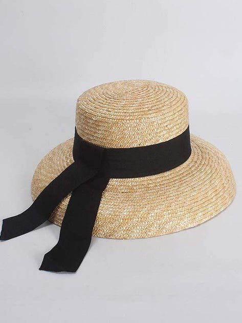 Straw bell shaped straw hat – 芒果國際集團有限公司